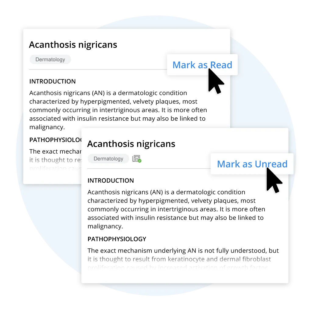 UWorld Medical Library - High-Yield Clinical Articles